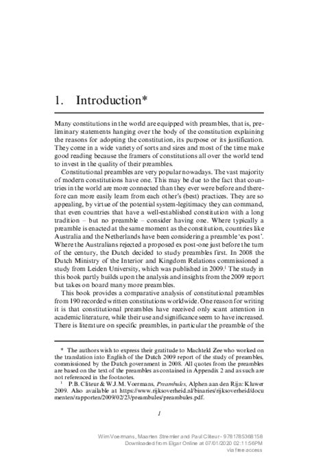 Pdf Introduction A Comparative Analysis