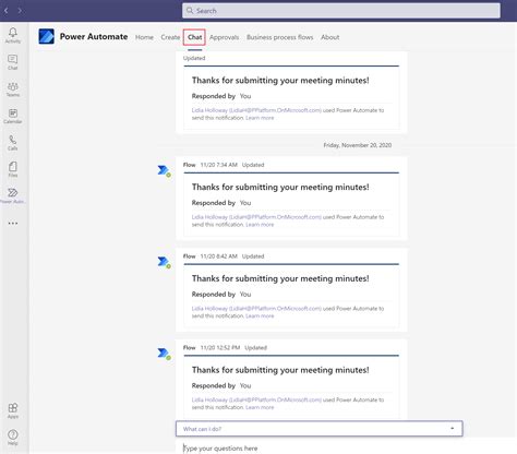 Managing Power Automate Flows In Microsoft Teams