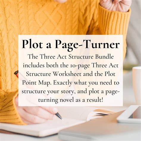 Three Act Structure Bundle Plotting Worksheet Three Act Structure Worksheet Plot A Novel