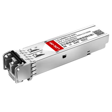 Alcatellucent Sfp Gig Sx Compatible Multimode Optic Transceiver Mmf 850nm 1 25g Sfp Ethernet
