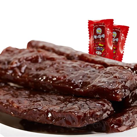 来伊份牛肉棒1包正品牛肉干特产休闲散装零食网红小吃早餐能量棒 虎窝淘