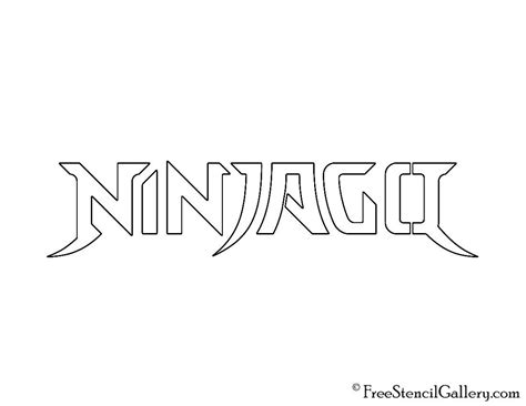Lego Ninjago Logo Stencil Free Stencil Gallery Lego Ninjago Ninjago Ninjago Tattoos
