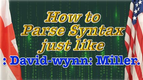 Parse Syntax Course MKchristopher