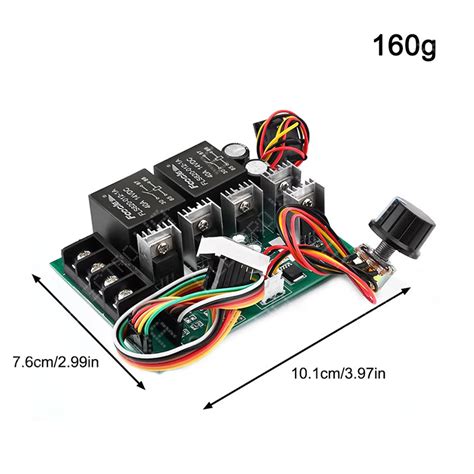 Bidirectional Speed Controller For 40a Dc Motor Without Housing Electroya Robotics And