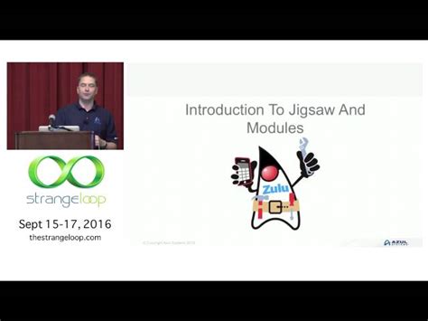 Strange Loop Conference Talk Project Jigsaw In JDK 9 Modularity