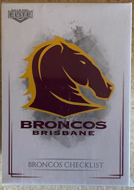 2019 Nrl Elite Full Base Set 144 Cards Apt Collectables