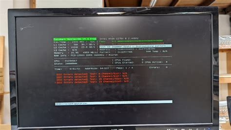 Ecc Error After V9 3 Update With Intel Atom C2000 Chipsets Passmark Support Forums