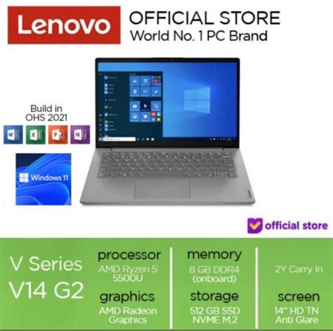 Jual Lenovo V G Alc Ewid Amd Ryzen U Gb Gb Ssd Windows
