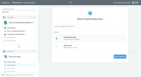 sms marketing platform with zapier integration simpletexting