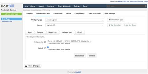 Amazon Lightsail Module For Hostbill Hostbill Blog