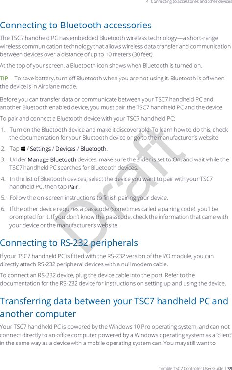 Trimble Em7455 Radio Module User Manual Trimble Tsc7 Handheld Pc User Guide