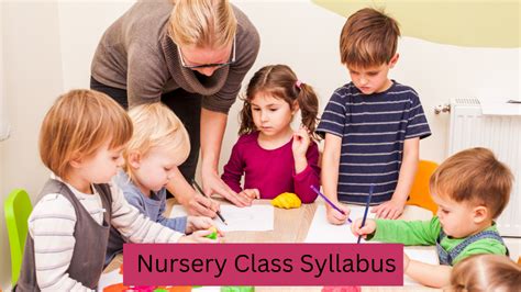 Cbse Nursery Class Syllabus For 2023 Month Wise Syllabus
