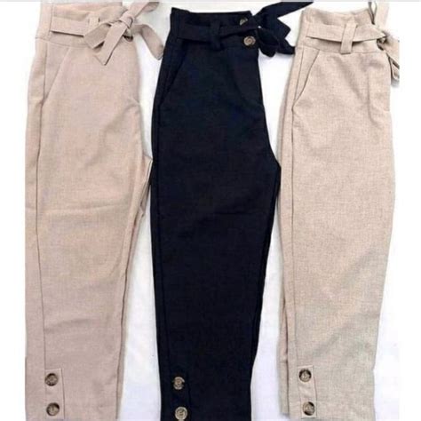 Calça Mariane Pantacourt De Linho Tm Pmg Shopee Brasil