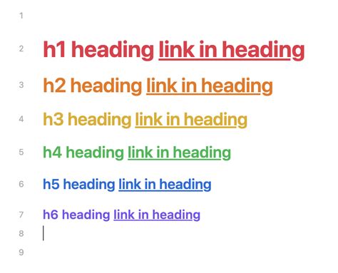 Keep Colorful Headings When They Are Links Custom Css And Theme Design Obsidian Forum