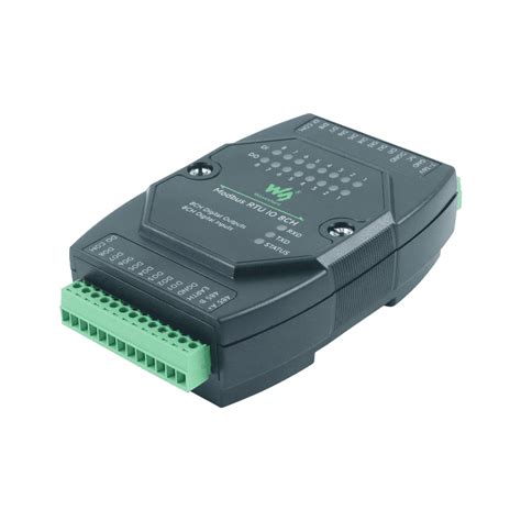 Industrial 8xdi 8xdo Modbus Rtu Io Extender