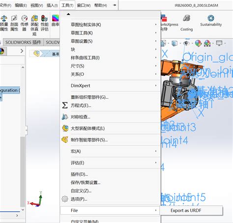 Import Solidworks To Urdf Format Robot Model Into Matlab Programmer