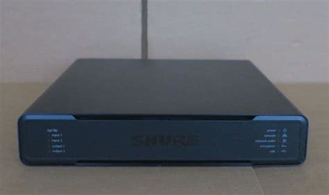 Shure P300 P300 Imx Audio Conferencing Processor Dante Poe With Intellimix Dsp