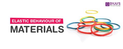 Elastic Behavior Of Materials With Applications And Formulas