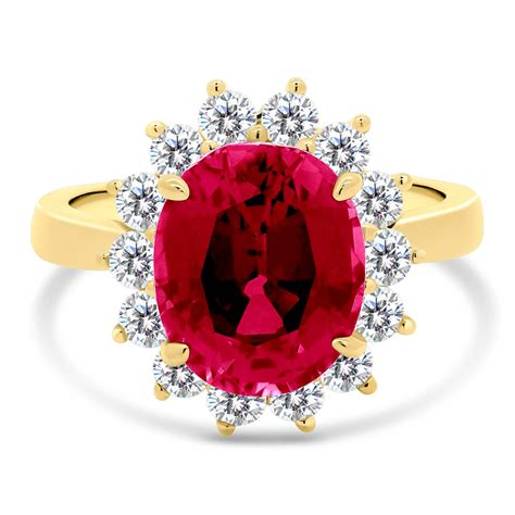 Diana X Lab Grown Ruby Moi Moi Fine Jewellery