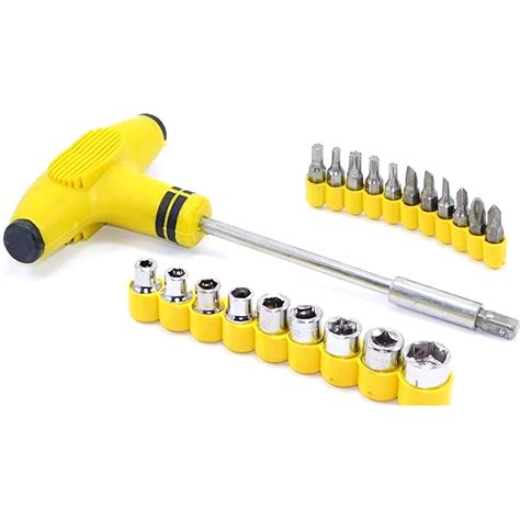 Jj 202 T Shaped Screwdriver Set 24 Pcs