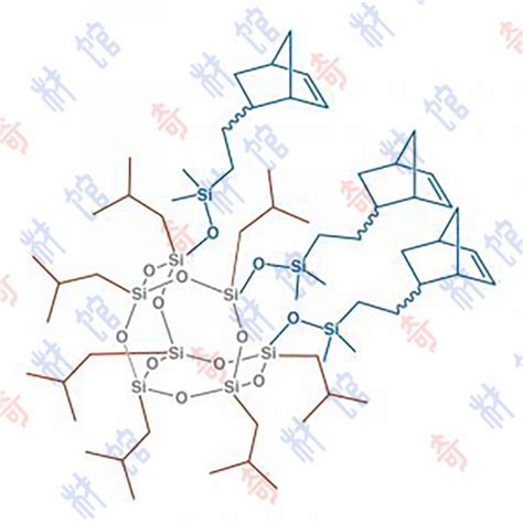 笼型聚倍半硅氧烷 三降冰片烯异丁酯 笼型聚倍半硅氧烷 特殊形状高分子 有机 高分子材料馆 奇材产品 奇材馆