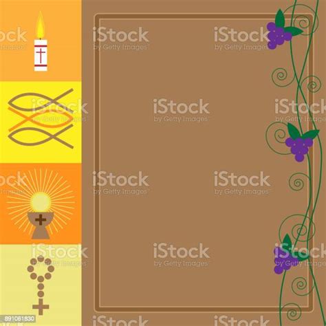 บัตรศีลมหาสนิทใบแรก ภาพประกอบเวกเตอร์ ภาพประกอบสต็อก ดาวน์โหลดรูปภาพตอนนี้ ศาสนาคริสต์นิกาย