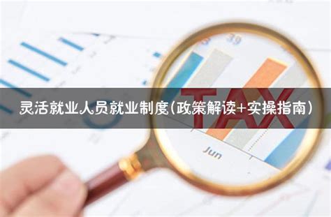 灵活就业人员就业制度 政策解读 实操指南 灵活用工代发工资平台