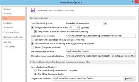 Setting Templates In Powerpoint 2013 Graham Walsh