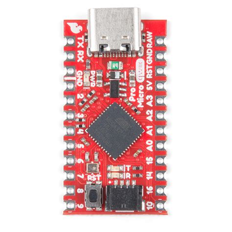 Sparkfun Qwiic Pro Micro Usb C Atmega32u4 Dev 15795 Sparkfun Electronics