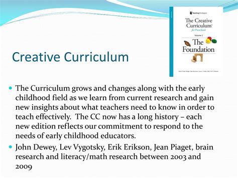 Ppt Exploring How The Pqa And Creative Curriculum Work Together Powerpoint Presentation Id 3356637