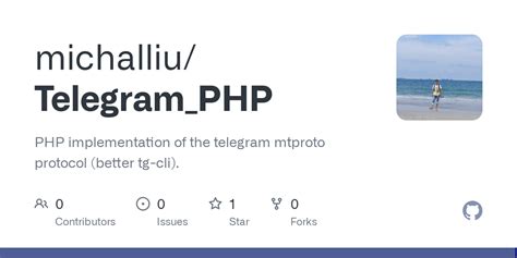 github michalliu telegram php php implementation of the telegram mtproto protocol better tg