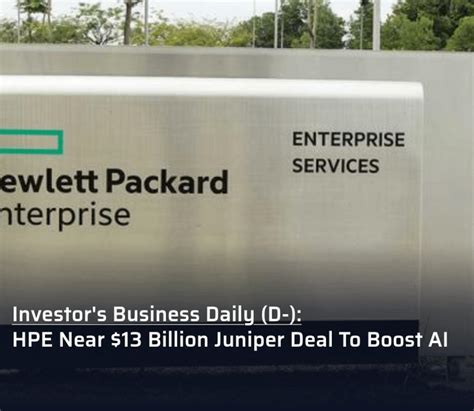 Hpe To Acquire Juniper Networks For 14 Billion Rnewswall