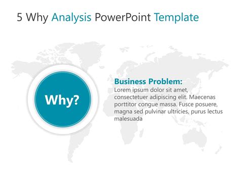 Animated Why Analysis PowerPoint Template