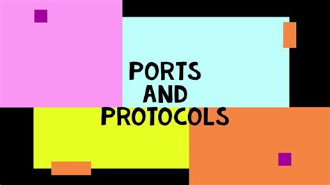 Ports And Protocols Explained YouTube