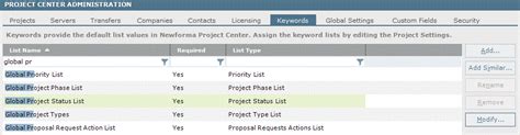 Add A Project Status Newforma Project Center Help