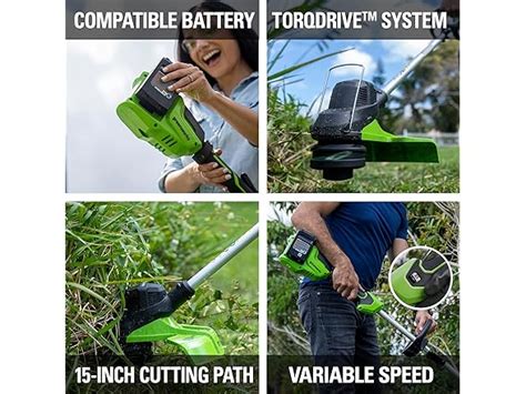 Greenworks 48v 15 Cordless String Trimmer