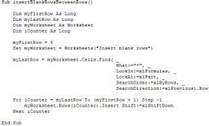 Excel Vba Insert Row Step By Step Guide And Code Examples