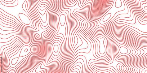 Topographic Map In Contour Line Light Topographic Topo Contour Map And Ocean Topographic Line