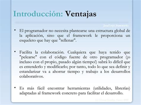 Java Script Frame Works Ppt