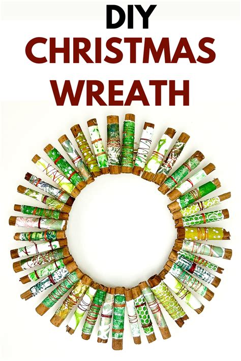 Easy Diy Christmas Wreath Tutorial · Vickymyerscreations