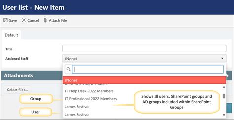 Nitro™ Forms Custom Nitro Columns Nitro User Column