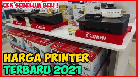 Harga Printer Terbaru 2021 Daftar Harga Printer Terbaru 2021 Youtube