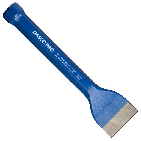 Dasco Pro 1 3 4 In X 7 1 2 In Mason Chisel 333 0 The Home Depot