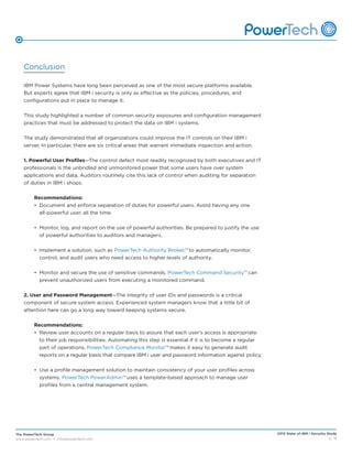 IBM System I Security Study 2013 PDF Computing Technology Computing