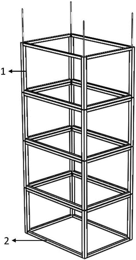 一种模块化组合结构建筑体系的制作方法