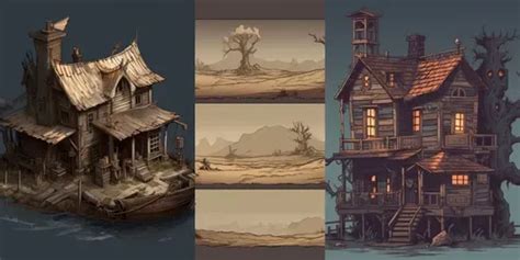 2d Game Assets Level Design Midjourney Prompt Promptbase