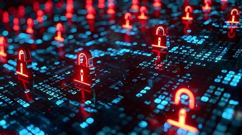 premium photo encrypted security chip on circuit board