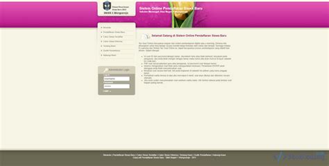 Sistem Aplikasi Pendaftaran Siswa Baru Online PHP StokCoding
