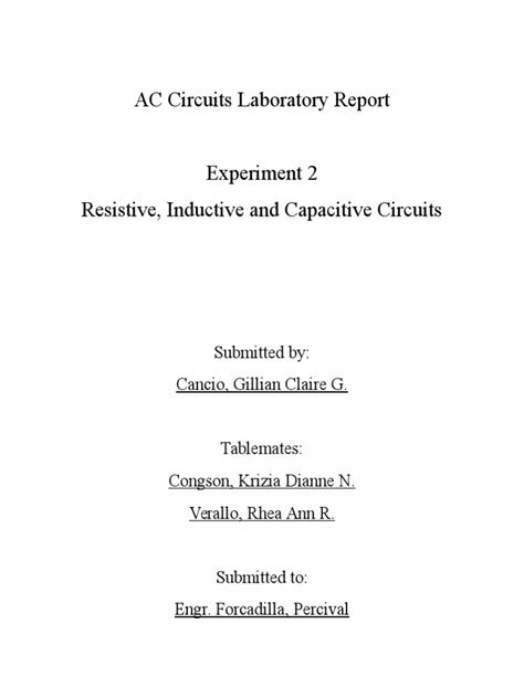 PDF Resistive Inductive And Capacitive Circuits DOKUMEN TIPS