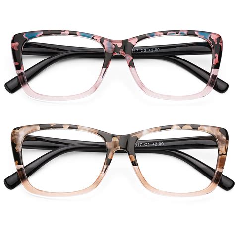 Aqwano Stylish Designer Reading Glasses For Women Blue Light Blocking